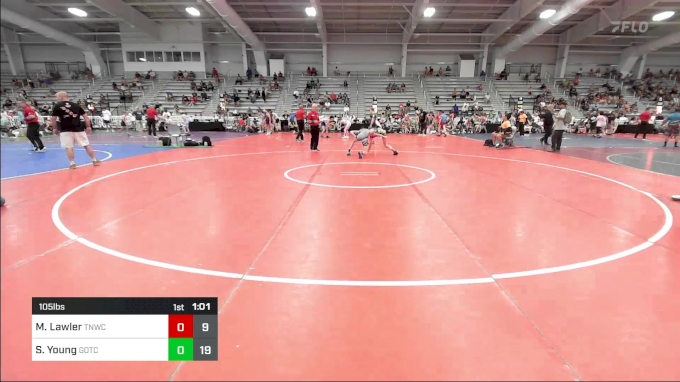 105 lbs Rr Rnd 2 - Marcus Lawler, Team Nauman vs Shane Young, Team ...