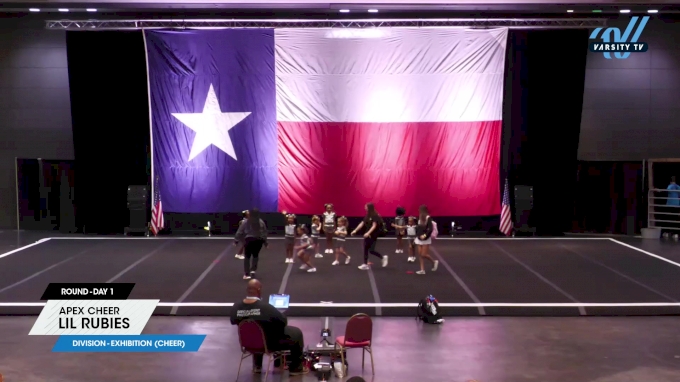 Apex Cheer - Lil Rubies [2024 Exhibition (Cheer) Day 1] 2024 Cheer ...
