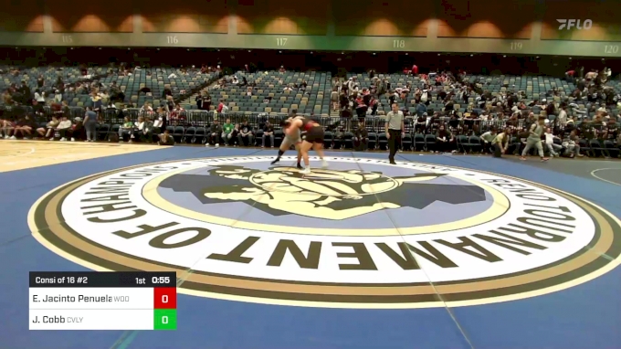 215 lbs Consi Of 16 #2 - Esteban Jacinto Penuelas, Earl Wooster vs ...