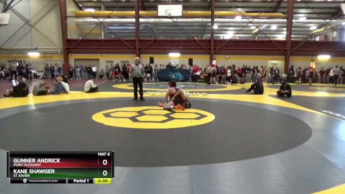 138 lbs Champ. Round 3 - Kane Shawger, St Xavier vs Gunner Andrick ...