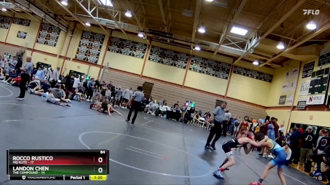 84 lbs Round 4 (10 Team) - Rocco Rustico, MQ Elite vs Landon Chen, The ...