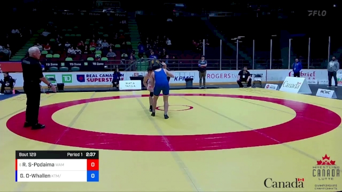 70kg Cons. Round 3 - Roman Scriba-Podaima, Westsider Wrestling vs ...