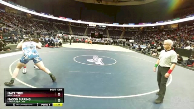 II-215 lbs 1st Place Match - Matt Trim, Maple Grove vs Mason Maring ...