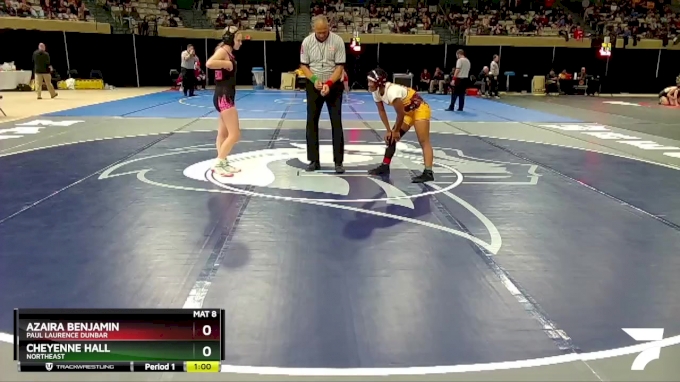140 lbs Cons. Round 3 - Azaira Benjamin, Paul Laurence Dunbar vs ...