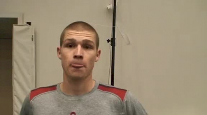 Kevin Schwab after 5k 2011 NCAA Indoors