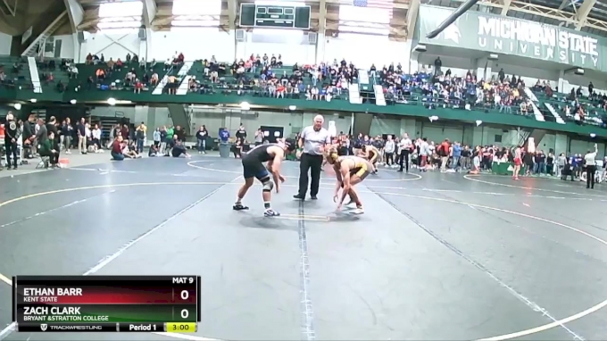 165 lbs Champ. Round 2 - Zach Clark, Bryant &Stratton College vs Ethan ...