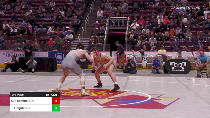 172 lbs 3rd Place - Matthew Furman, Canon-McMillan vs Tucker Hogan ...