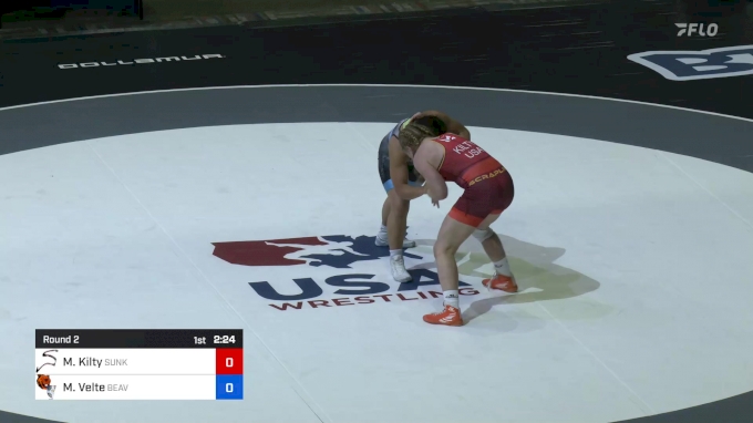65 kg Round 2 - Macey Kilty, Sunkist Kids WC vs Mallory Velte, Beaver ...