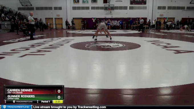 174 lbs Cons. Semi - Gunner Rodgers, Upper Iowa vs Camren Dennee, UW ...
