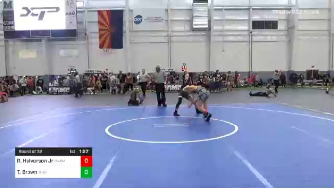 102 lbs Prelims - Richard Halvorson Jr, Swamp Monsters vs Tristun Brown ...