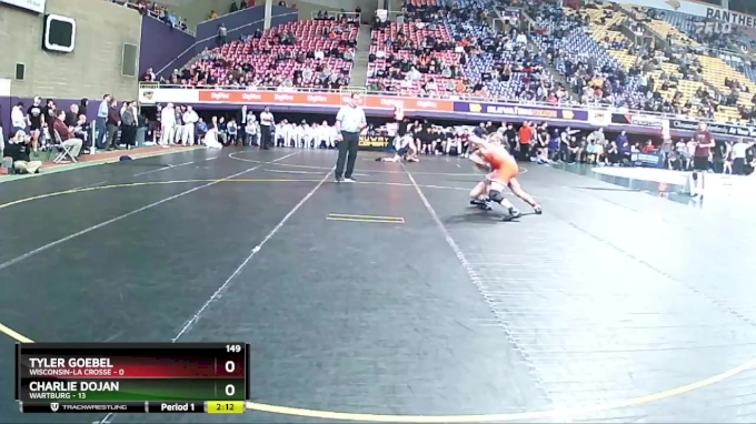 149 lbs Semis & 3rd Wb (16 Team) - Tyler Goebel, Wisconsin-La Crosse vs ...