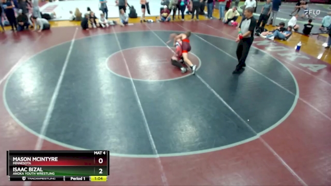 114 lbs Round 4 - Mason McIntyre, Minnesota vs Isaac Bizal, Anoka Youth ...