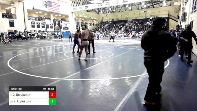 215 lbs Consi Of 16 #2 - Dante Deluca, Don Bosco Prep vs Keondre Lopez ...
