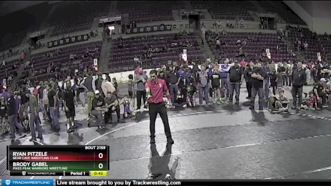 70 lbs 1st Place Match - Ryan Pitzele, Bear Cave Wrestling Club vs ...