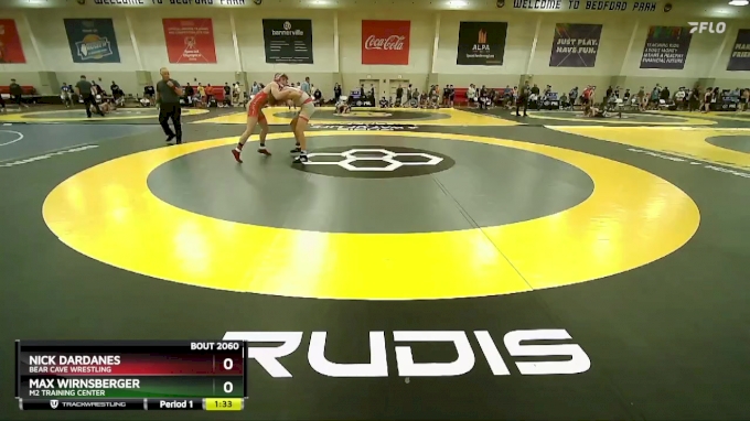133 lbs Quarterfinal - Max Wirnsberger, M2 Training Center vs Nick ...