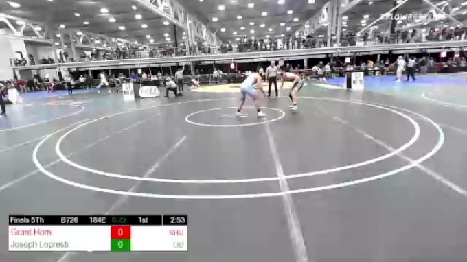 184 lbs Rr Rnd 1 - Grant Horn, Shu vs Joseph Lopresti, Liu