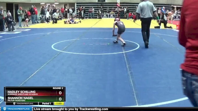 80 lbs Round 2 - Shannon Nagel, Milton Monsters vs Hadley Schilling ...