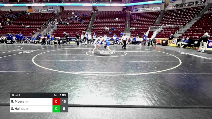 139 lbs Round Of 16 - Brody Myers, Fort Leboeuf vs Samuel Hall, Warrior Run