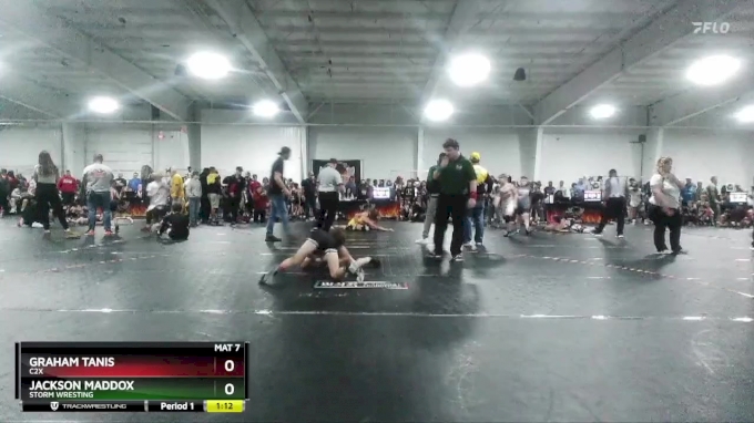 80 lbs Quarterfinal - Graham Tanis, C2X vs Jackson Maddox, Storm Wresting