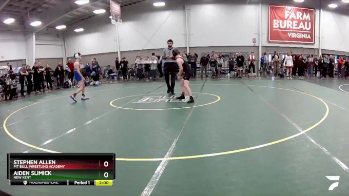 100 lbs Quarterfinal - Aiden Slimick, New Kent vs Stephen Allen, Pit ...