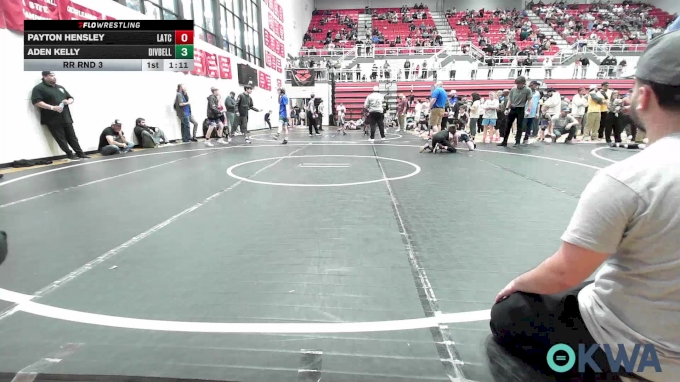 80 lbs Rr Rnd 3 - Payton Hensley, Little Axe Takedown Club vs Aden ...