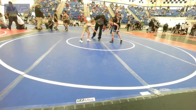 55 lbs Rr Rnd 5 - Jace Shell, Rollers Academy Of Wrestling vs Brett ...