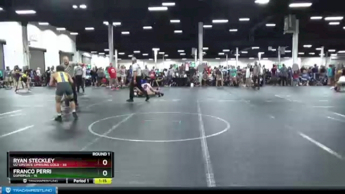 115 lbs Round 1 (8 Team) - Ryan Steckley, U2 Upstate Uprising Gold vs ...