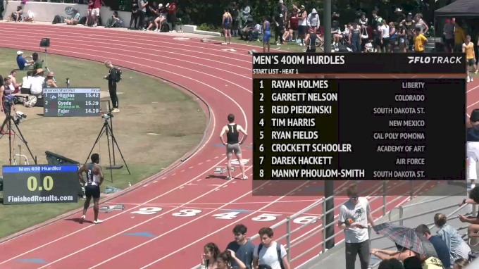 Men's 400m Hurdles, Finals 1