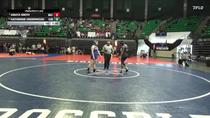 6-7A 138 Champ. Round 1 - AMAYA SMITH, Mae Jemison vs Katherine ...