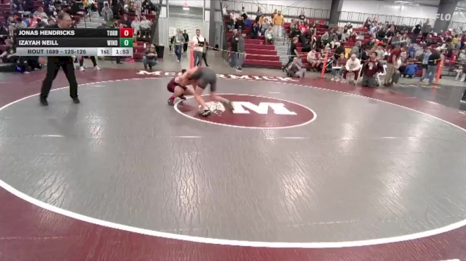 125-126 lbs Round 4 - Izayah Neill, Windsor vs Jonas Hendricks, Torrington