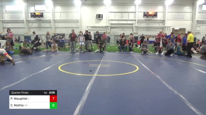 120-C lbs Quarterfinal - Preston Waughtel, IL vs Colton Mathis, WV
