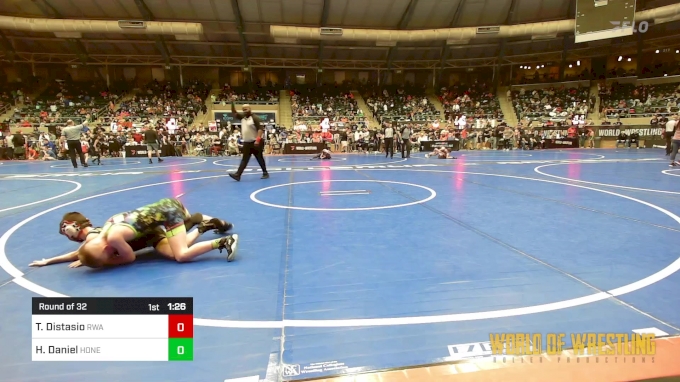 70 lbs Round Of 32 - Tony Distasio, Region Wrestling Academy vs Hayes ...