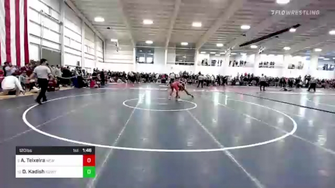 120 lbs Consi Of 4 - Alex Teixeira, New Bedford vs Dylan Kadish, Newton ...