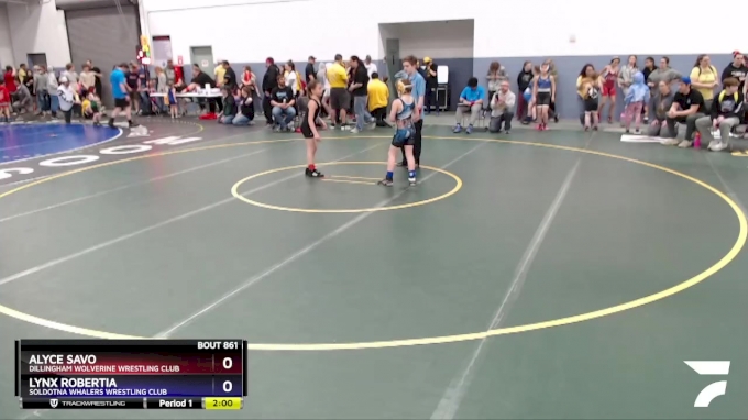 90 lbs Rr2 - Alyce Savo, Dillingham Wolverine Wrestling Club vs Lynx ...