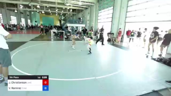 120 kg 5th Place - Jacob Christianson, Lake Stevens WC vs Victor ...