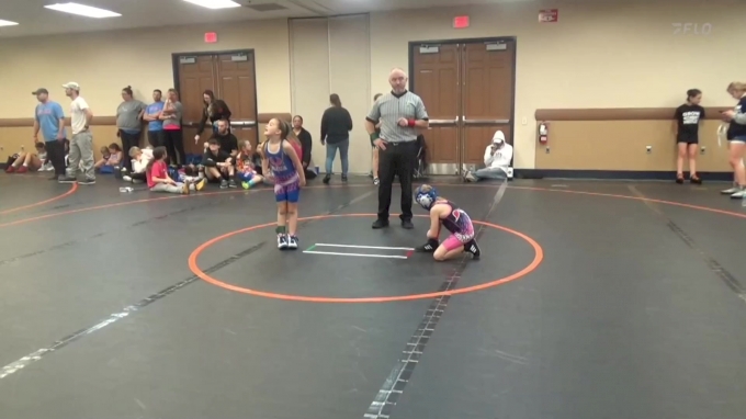 50 lbs Rr Rnd 6 - Maya Grimes, Misfits Girls Wrestling vs Emmalyn ...