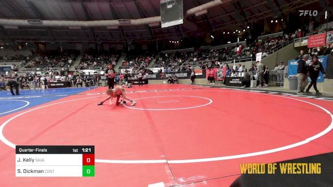 57 lbs Quarterfinal - Jessie Kelly, Savage House Wrestling Club vs ...