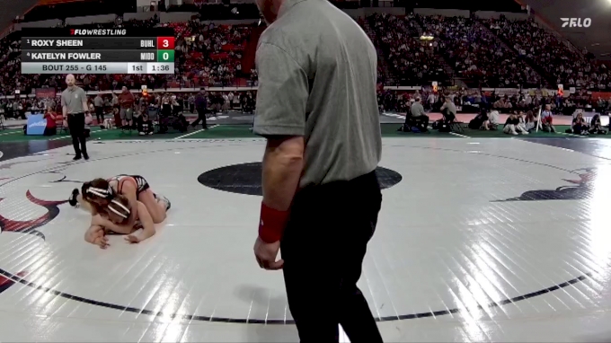 G 145 lbs Semifinal - Roxy Sheen, Buhl vs Katelyn Fowler, Middleton