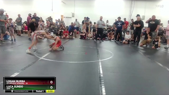 72 lbs Round 3 (4 Team) - Luca Sundo, OMP vs Logan Burba, U2 Upstate ...