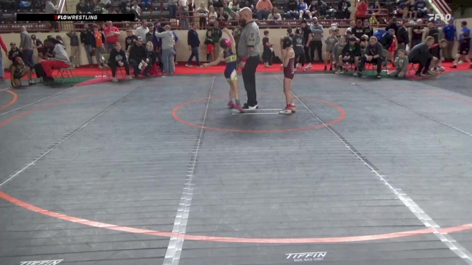 57_G lbs Consi Of 4 - Kenley Kaiser, West Branch vs Kala Stephens, Rose ...