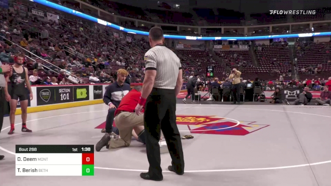 152 lbs Quarterfinal - Devon Deem, Montgomery vs Tyler Berish, Beth Center