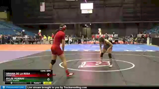 126 lbs Cons. Semi - Rylee Murray, Topeka-Seaman vs Ariana De La Rosa ...