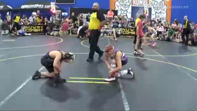 101 lbs Cons. Round 1 - Callen Hampton, NONE (WC) vs Garrett Colligan ...