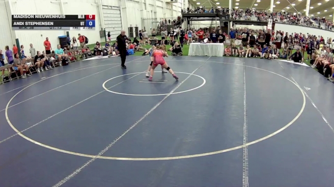 110 lbs Madison Nieuwenhuis, Michigan Red vs Andi Stephensen, Utah