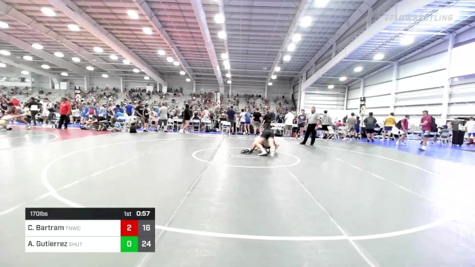 170 lbs Rr Rnd 1 - Cole Bartram, Team Nauman Silver Fox vs Anthony ...