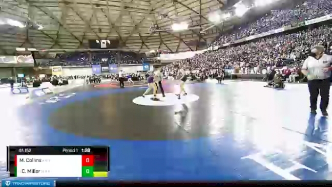 4A 152 lbs 1st Place Match - Cody Miller, Sumner vs Mathias Collins ...