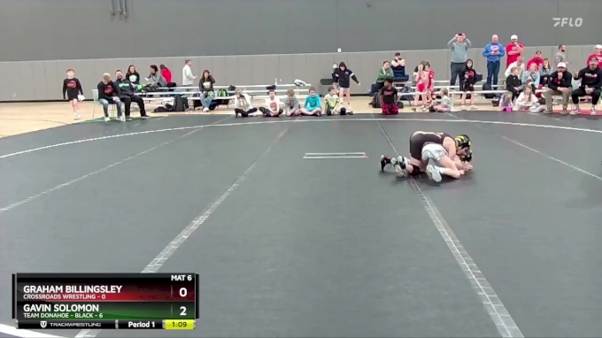 52 lbs Round 2 (6 Team) - Gavin Solomon, Team Donahoe - Black vs Graham ...