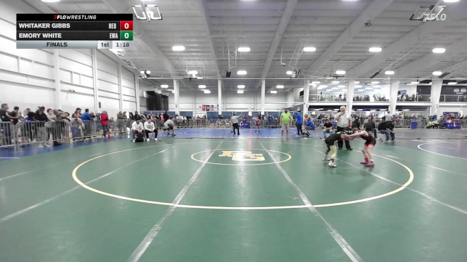 66 lbs Final - Whitaker Gibbs, Red Roots WC vs Emory White, Empire ...