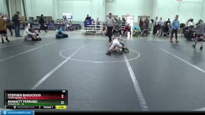68 lbs Round 3 (8 Team) - Bennett Ferraro, Ranger WC vs Stephen ...