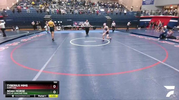132 lbs Cons. Round 3 - Noah Morse, Dallas Highland Park vs Tyberius Mims, Klein Cain